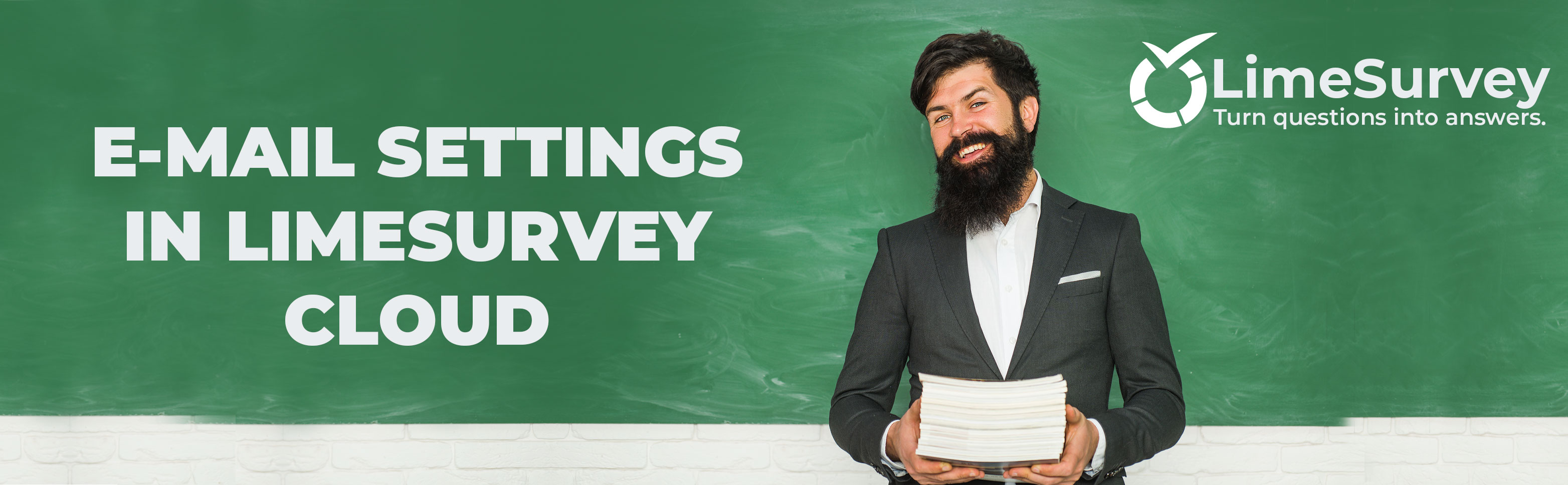 How do I configure email settings in LimeSurvey Cloud?