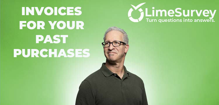 How do I get an invoice for my past purchases?